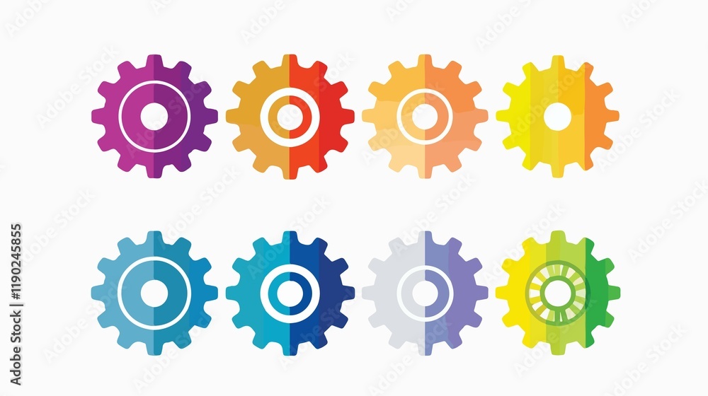 Engineering and Design United in Color Wheel Synergy RGB art CMYK unity ...