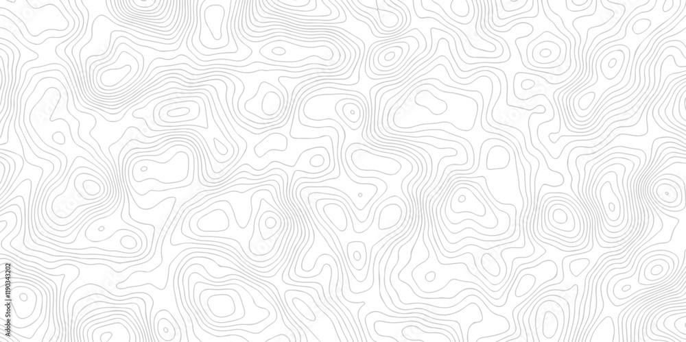 topography white background and black line wireframe isoline location ...