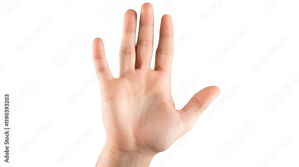 mano cerrada con el pulgar hacia arriba en signo de conformidad sobre ...