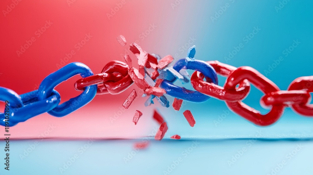 Symbolic representation of dismantling systemic racism, with visual ...