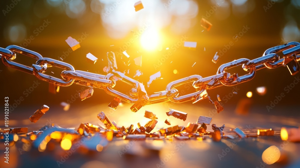 Symbolic representation of dismantling systemic racism, with visual ...