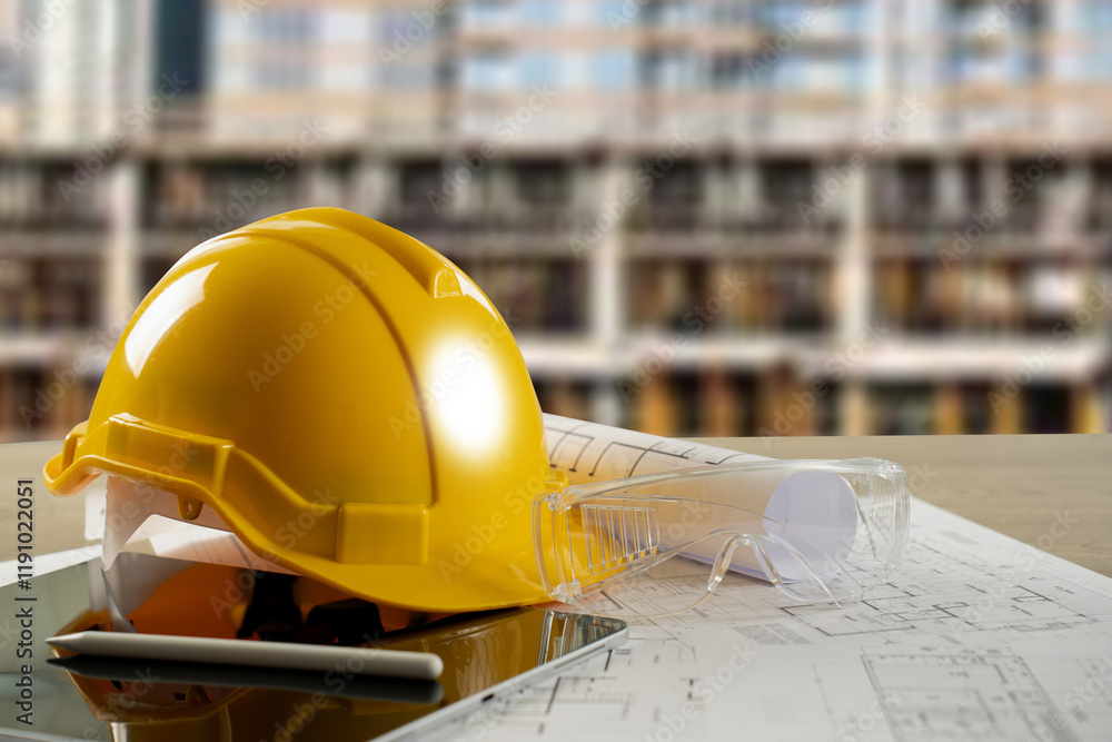 Engineer architect industry 4.0 using computer construction site ...