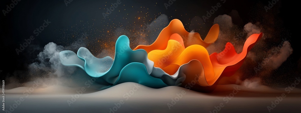Captivating digital art rendering that visually captures the essence of ...