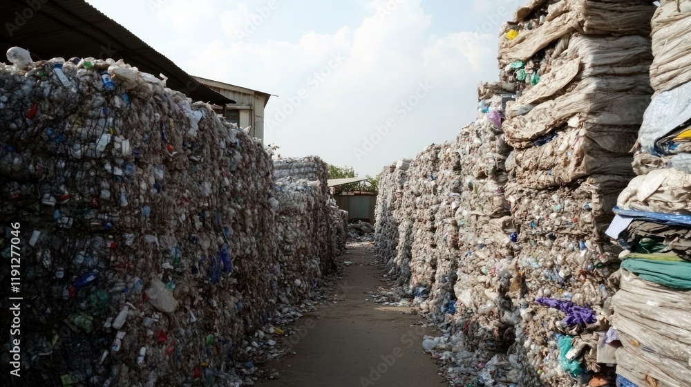 Piles of plastic waste are piling up and causing environmental ...
