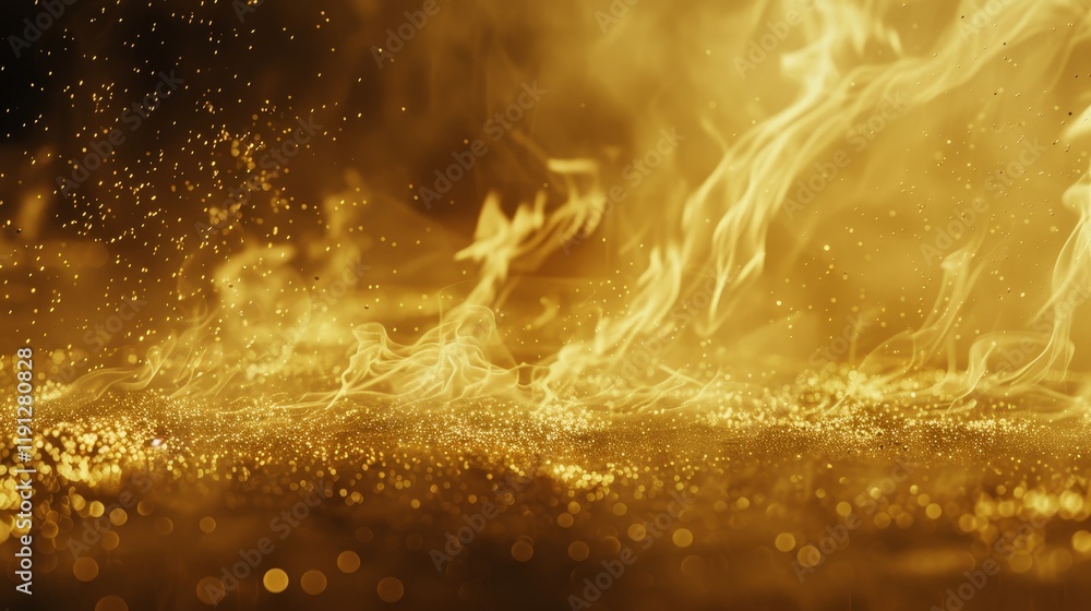 Floating ember sparks background png for creating stunning inferno ...