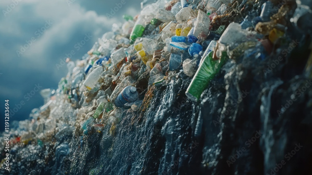 Piles of plastic waste are piling up and causing environmental ...