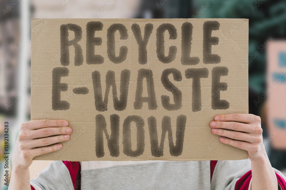 Recycle E-Waste Now to protect the environment and conserve resources ...