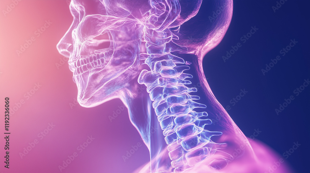 A realistic 3D depiction of the clavicle, emphasizing its function as a ...