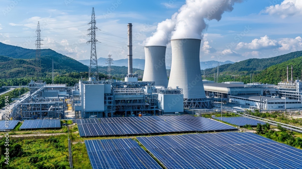 Renewable energy innovations solar power plant overview industrial ...