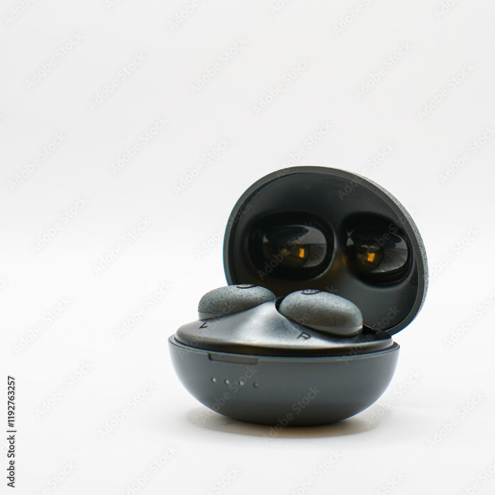 TWS True Wireless Eabuds Earpods Airpods Earphones Basic Gray white ...