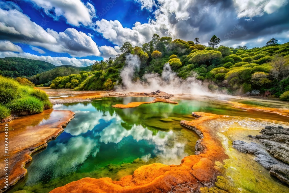 Orakei Korako: New Zealand's stunning landscape of vibrant hot springs ...