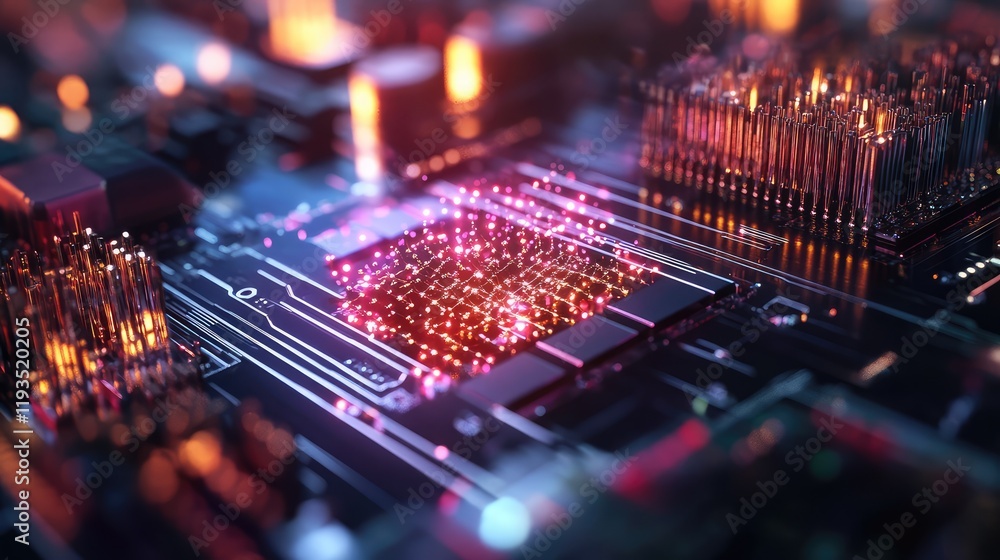 Artistic rendering of quantum error correction, showing quantum bits ...
