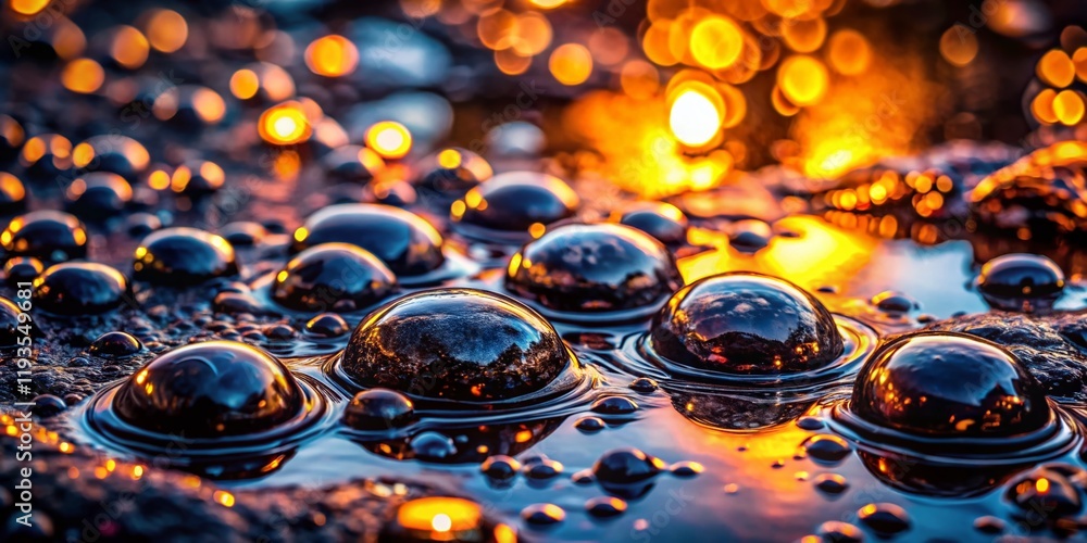 Los Angeles La Brea Tar Pits Methane Bubbles Erupting from Seismic ...