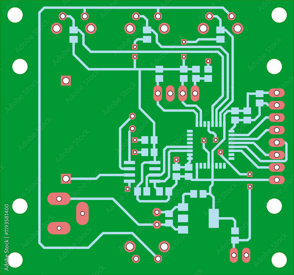 Tracing conductors of printed circuit board of electronic device ...