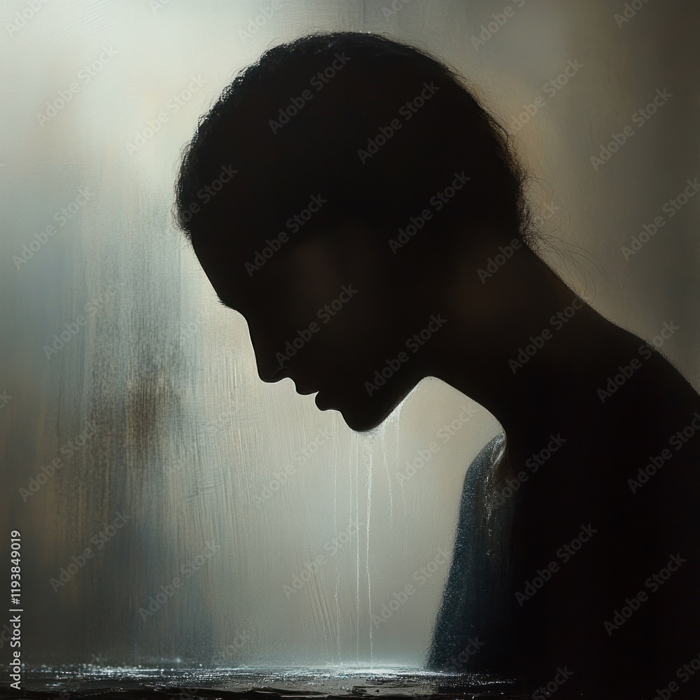 Crying Woman Macro Tears Emotional Sadness Grief Tragedy Heartbreak ...