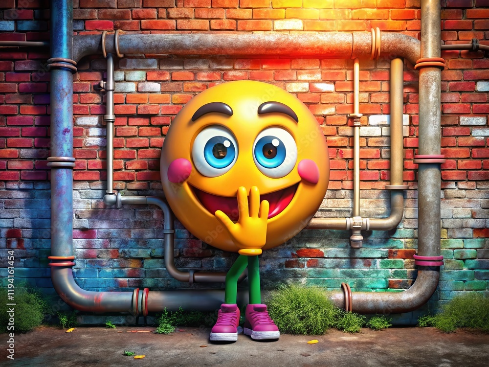 Animated Looping Colorful Face Emoji Background - Fun Motion Graphic ...