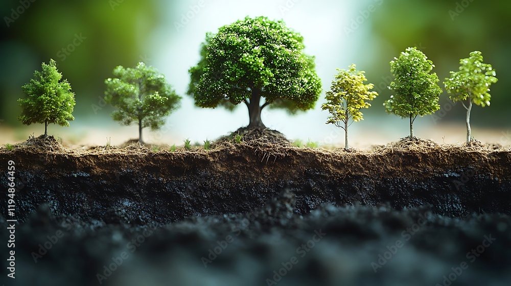 Animated design capturing the lifecycle of a seed growing into a ...