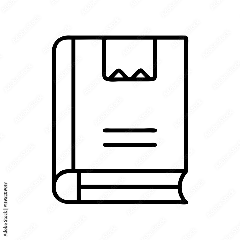 rulebook icon, rulebook line art - simple line art of rulebook, perfect ...