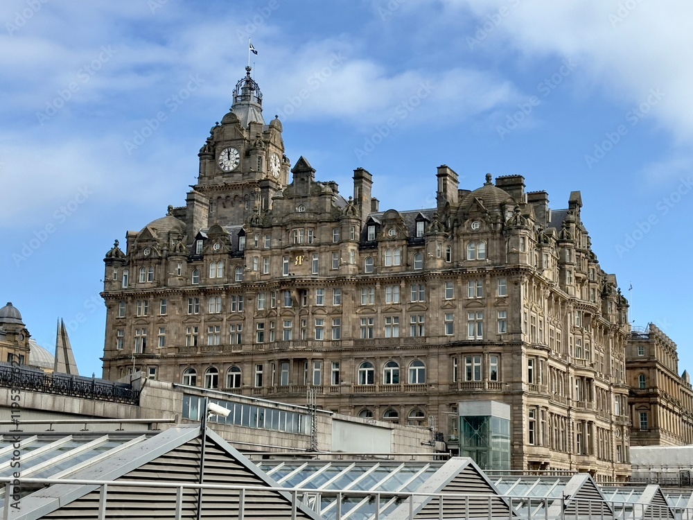 The Balmoral, a luxury hotel built in the late Victorian era as the ...
