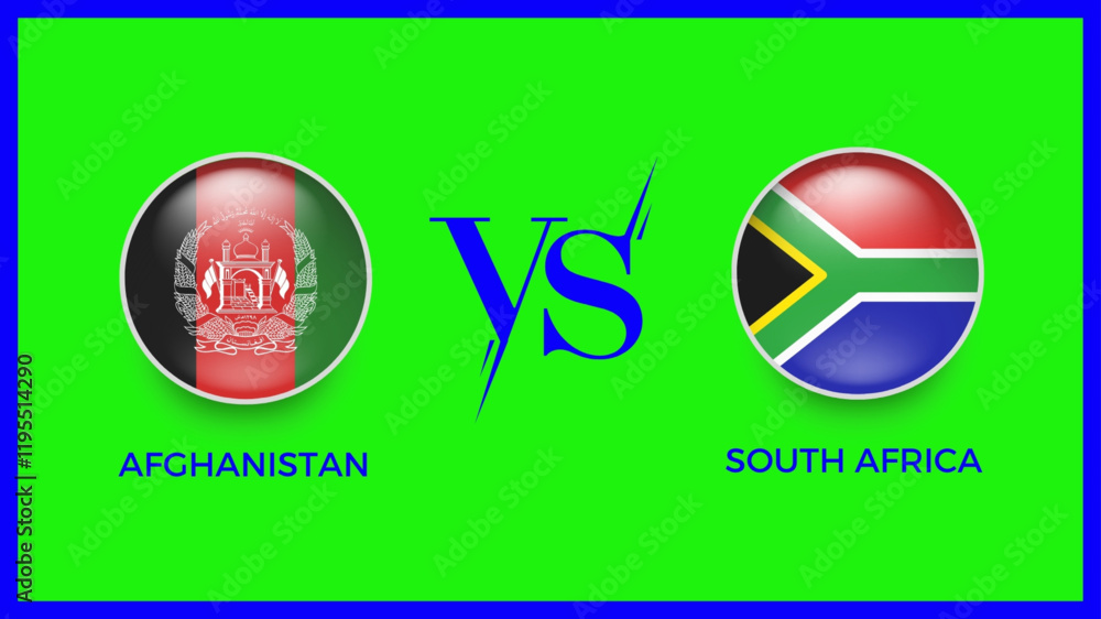 afghanistan vs south africa flag use for ICC Champions Trophy 2025 ...