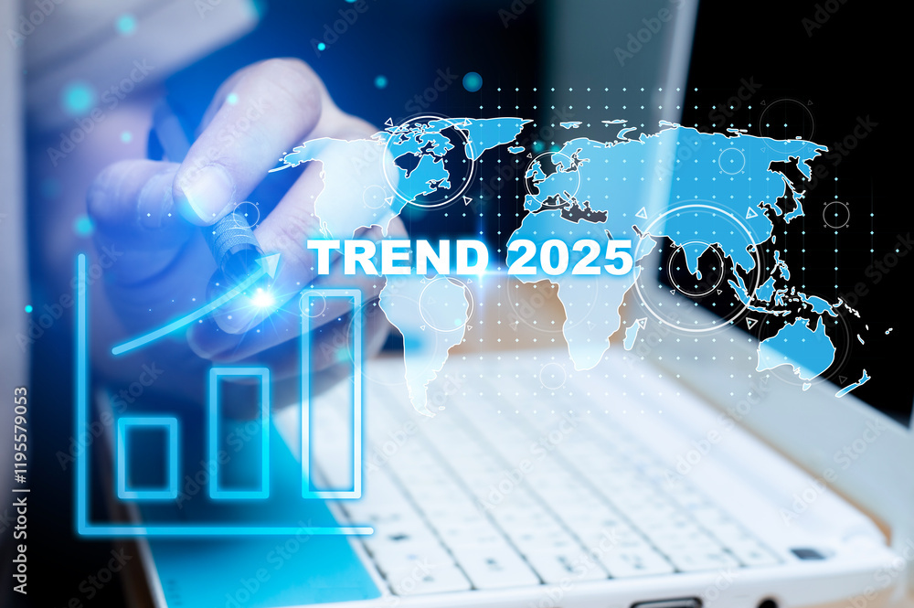 Interesting trend ideas for 2025 Stock Photo | Adobe Stock