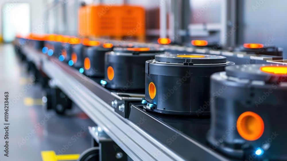 Automated Guided Vehicles (AGVs): Self-guided robots that move ...