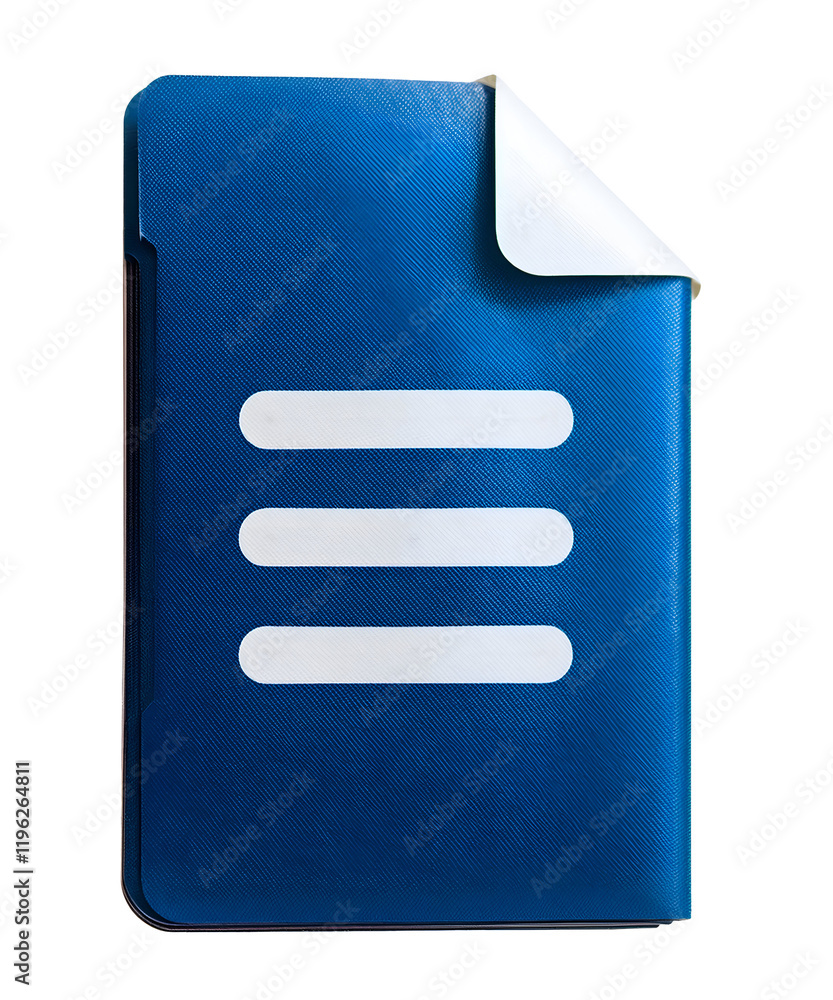 Blue white Document file folder icon transparent png file folder copy ...