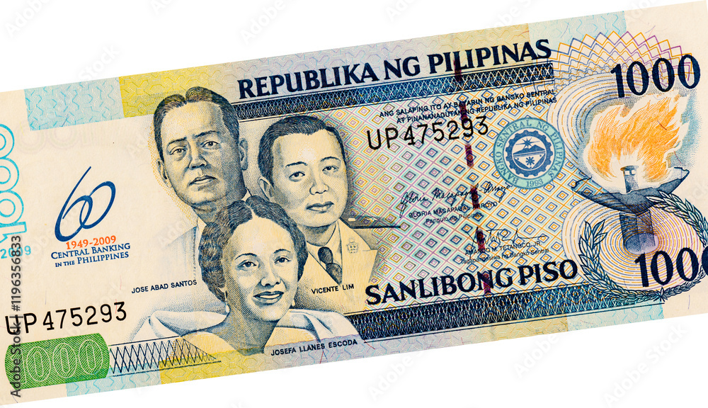 Busts of José Abad Santos, Josefa Llanes Escoda and Vicente Lim ...