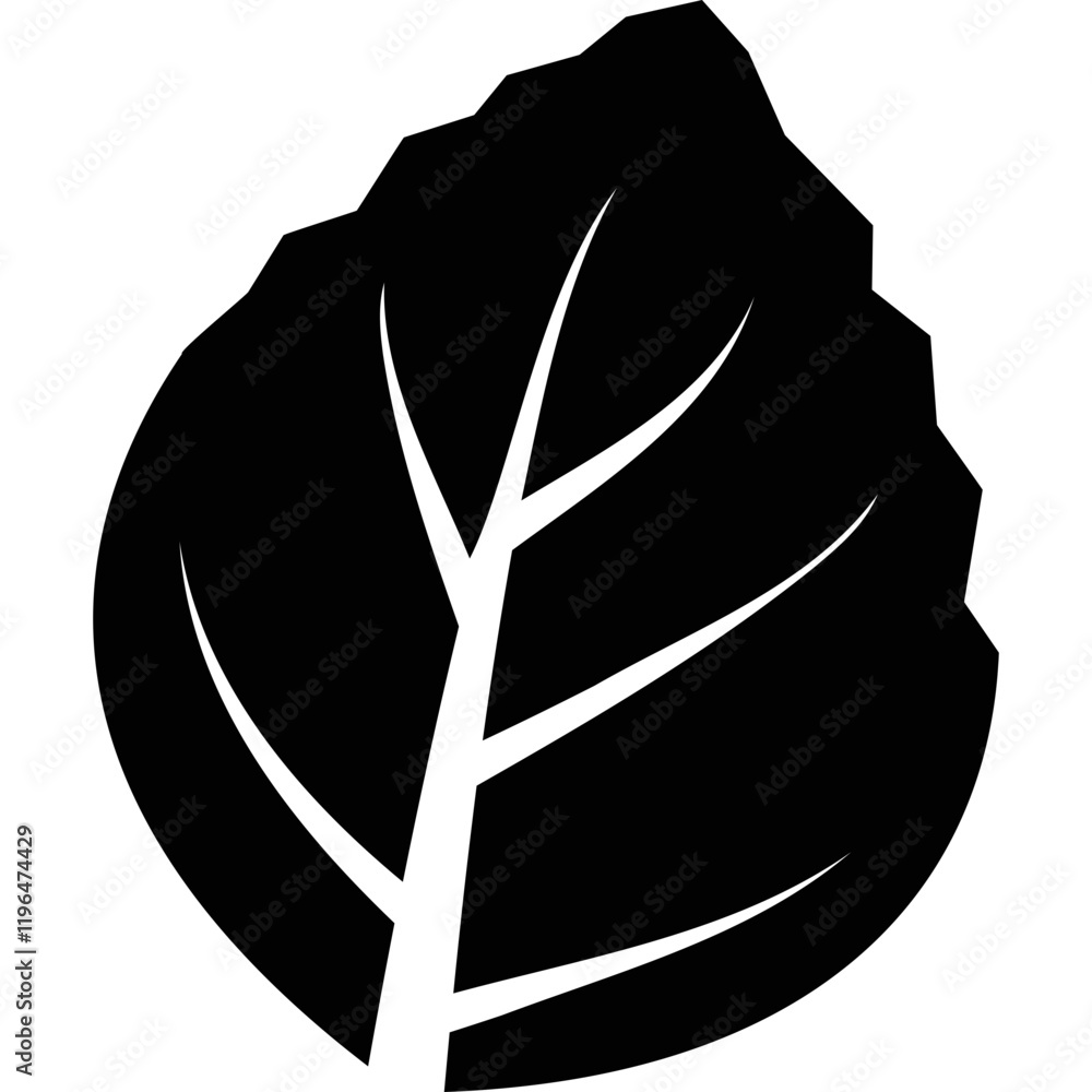 Simple vector icon mint Stock Vector | Adobe Stock