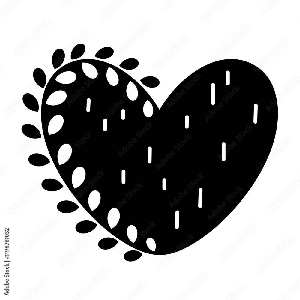 Black and white heart clipart. Valentines day clipart. Valentine heart ...