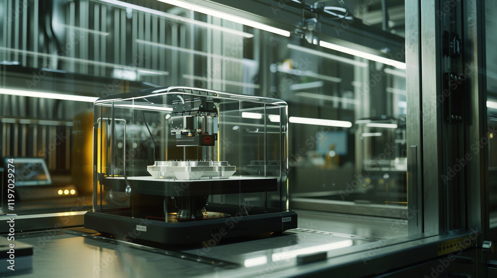 This advanced 3D printing facility manufactures intricate parts for ...