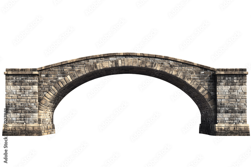 Stone Arch Bridge PNG: Transparent Background Kaos for Design Projects ...