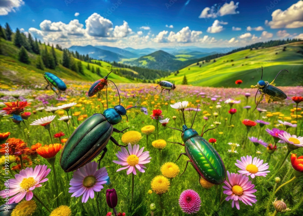 Aerial views unveil breathtaking Elateridae beetle habitats at high ...