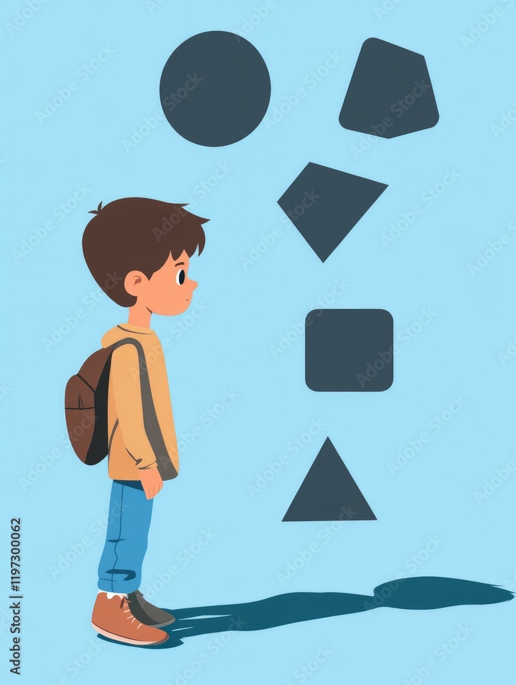 Engaging Worksheet for Kids: Matching Shapes and Shadows Activity for ...