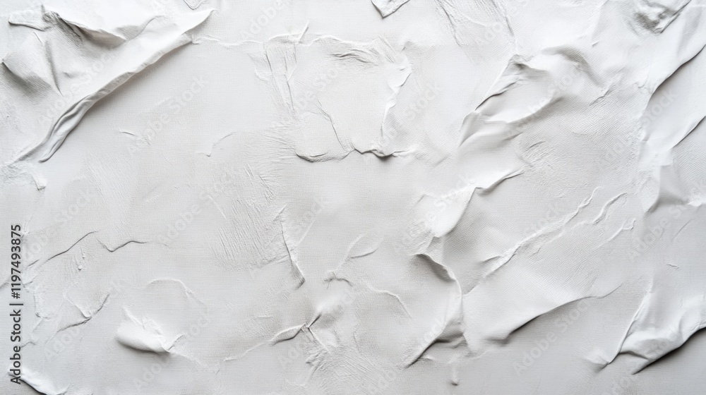 Textured white background with subtle creases and ridges ideal for ...