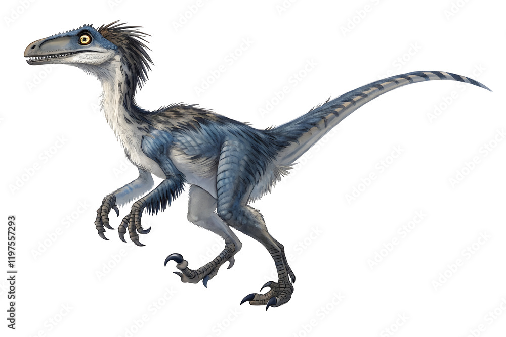 Velociraptor transparent background, Deinonychus Antirrhopus: A ...
