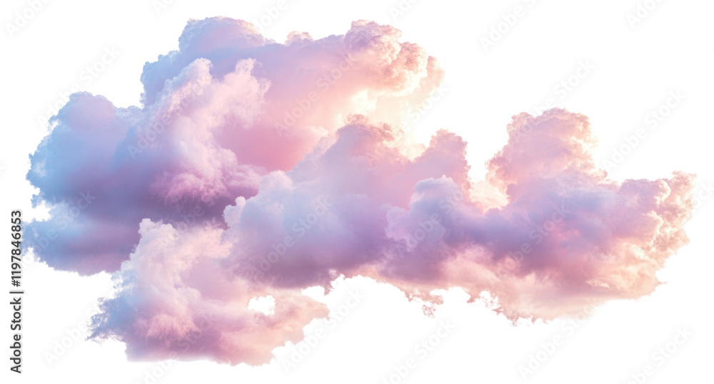 PNG Cloud sky pastel pastel clouds. Stock Illustration | Adobe Stock