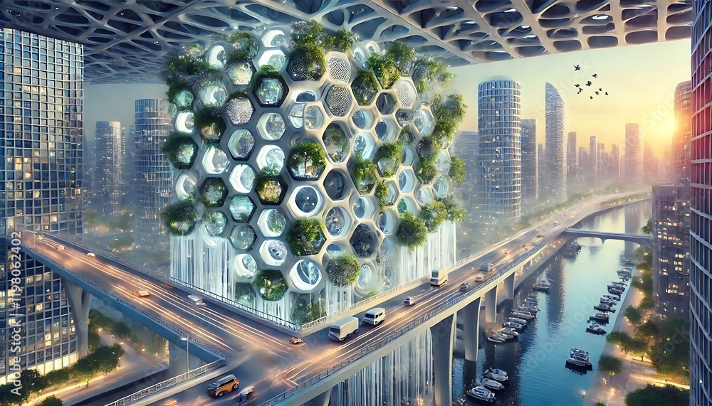 Biodegradable smart materials for modular architecture supporting ...