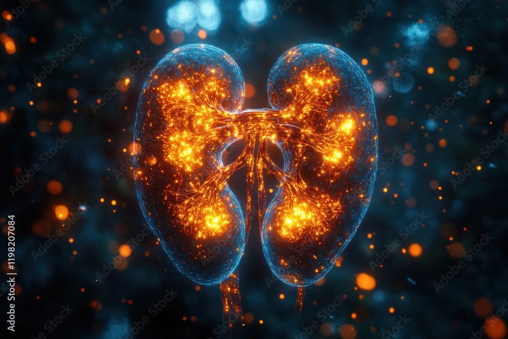 Ilustración de Stock Human Urinary System Anatomy UTI Bacterial ...