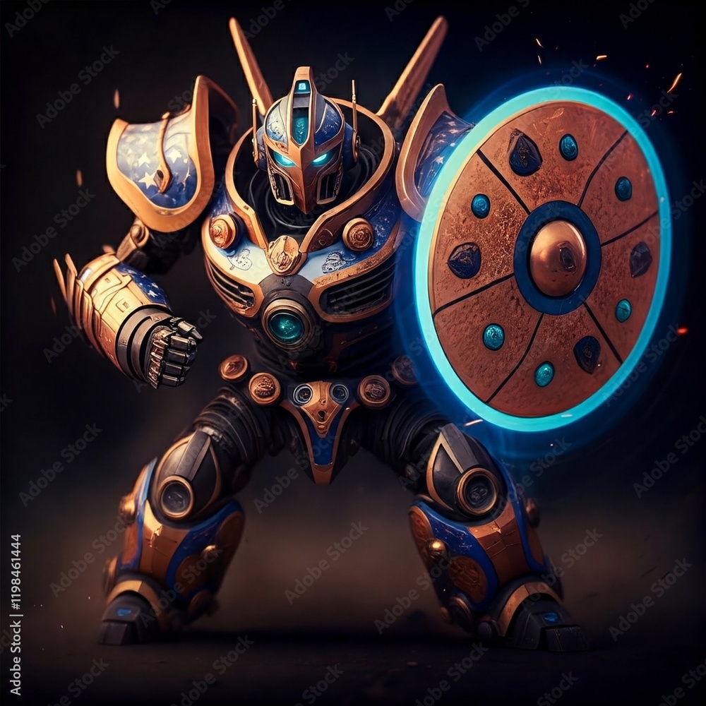 this robot is kind and friendly, it was created by a very great ...