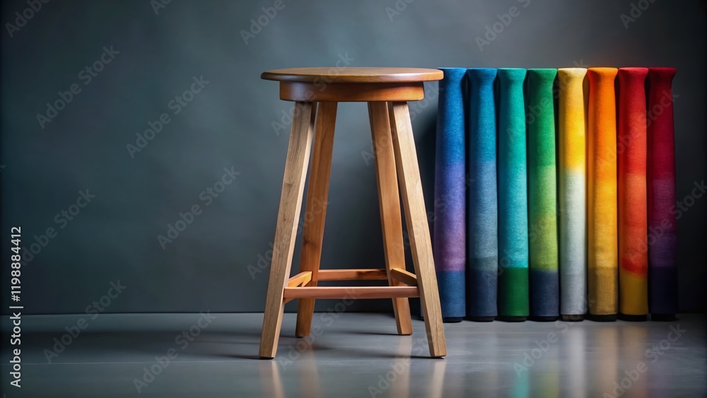 Long Exposure Photography of a Colorful Stool Chart - Medical ...