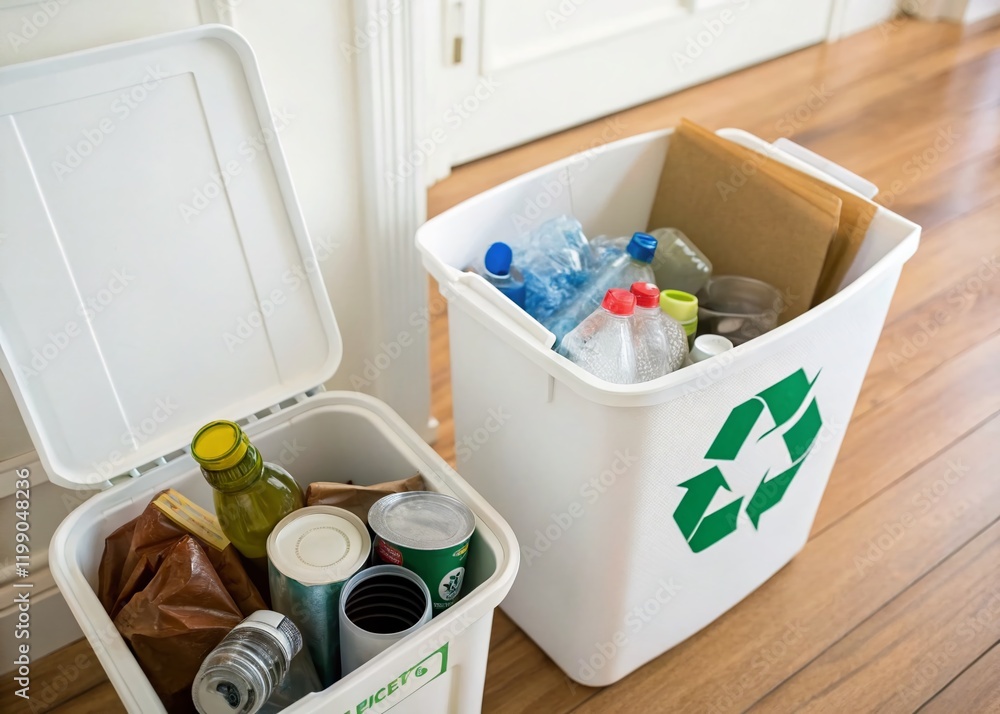 Open Recycling Bin PNG Image: High-Resolution Stock Photo for Website ...