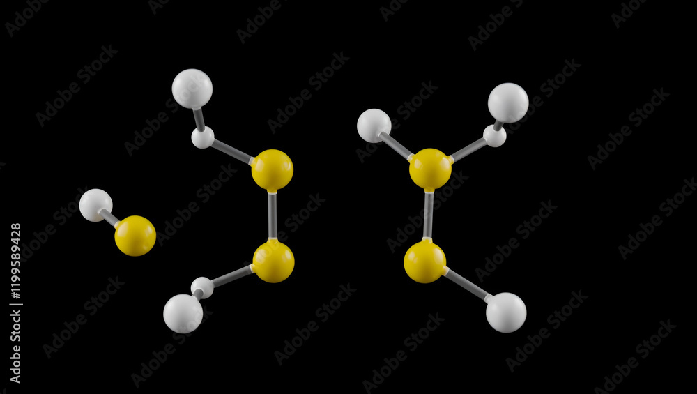 Dapsone, diaminodiphenyl sulfone, DDS molecule. It is sulfone ...