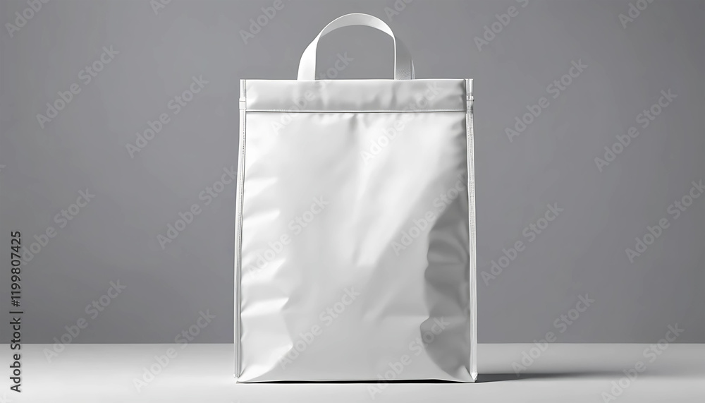 Product bag template mockup white creative blank stand up puch bag with ...