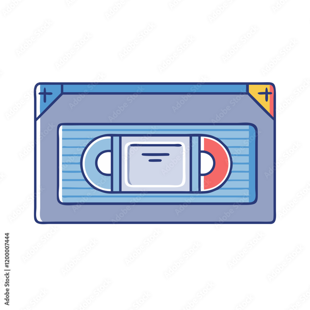 vhs icon, vhs vector illustration-simple illustration of vhs, perfect ...