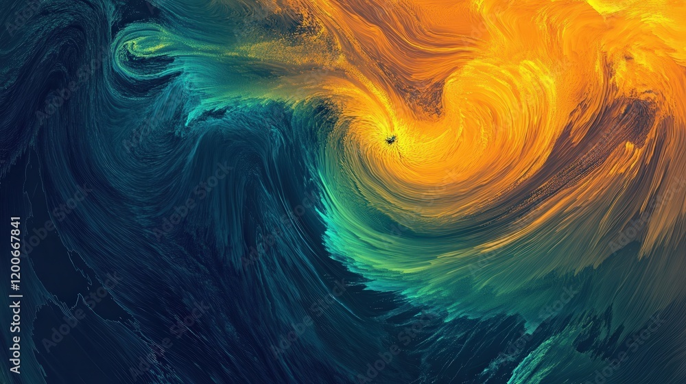representation of an atmospheric pressure map, showing isobars and how ...