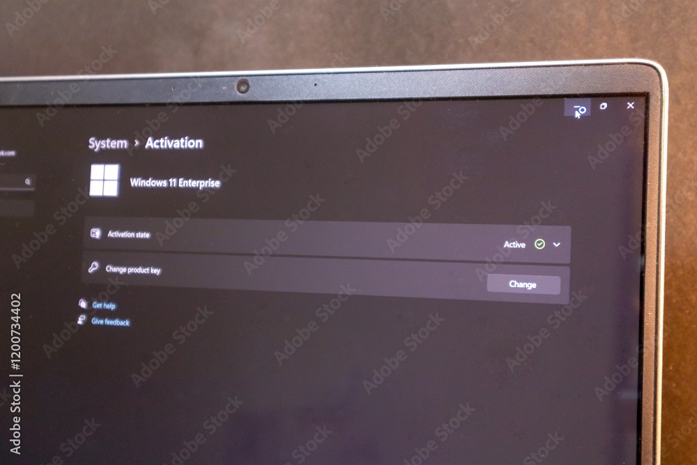 Jakarta, Indonesia - January 08, 2025: Microsoft Windows 11 operating ...