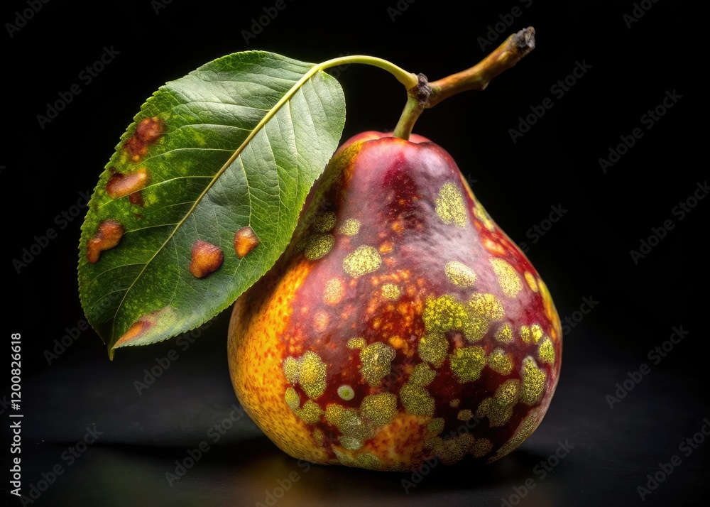 Shadowy pear scab: Venturia pyrina's impact on fruit and leaves ...