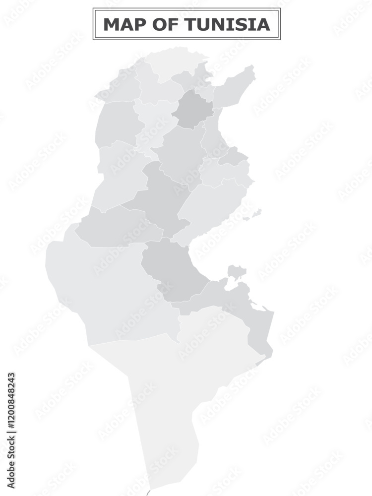 African Countries Geography Political map. Political map of country ...