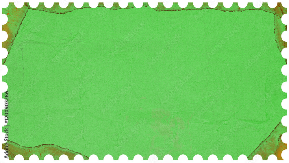 Vintage Postage stamp border blank background. Paper texture isolated ...